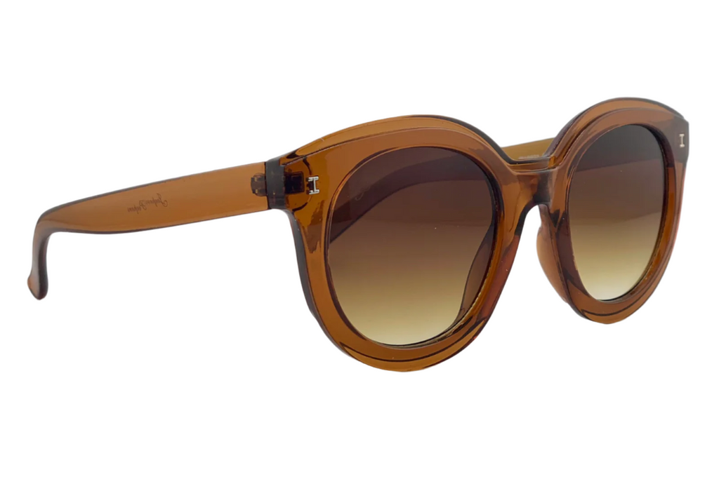 BROWN ROUND FRAME WITH BROWN LENSES – Jeepers Peepers
